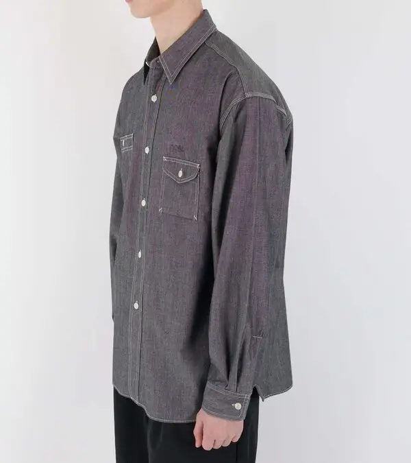 Nanamica Long-sleeved Denim Shirt
