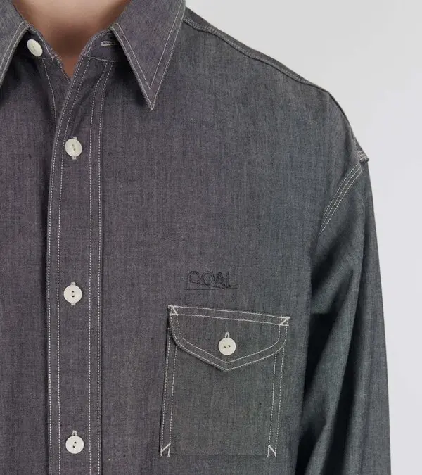 Nanamica Long-sleeved Denim Shirt