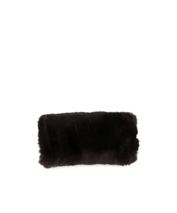 YVES SALOMON Plush Fur Hat