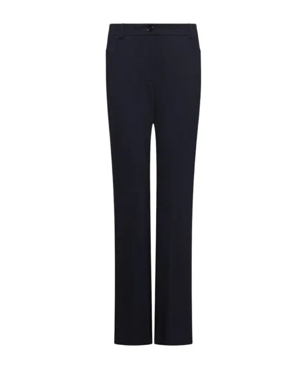 Marella Tailored Flare Trousers With Belt Loops