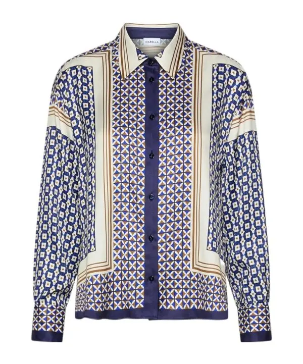 Marella Printed Long Sleeve Shirt