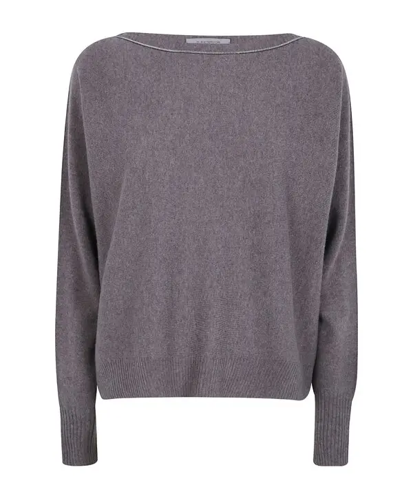 D.exterior Crew-neck Knit Sweater