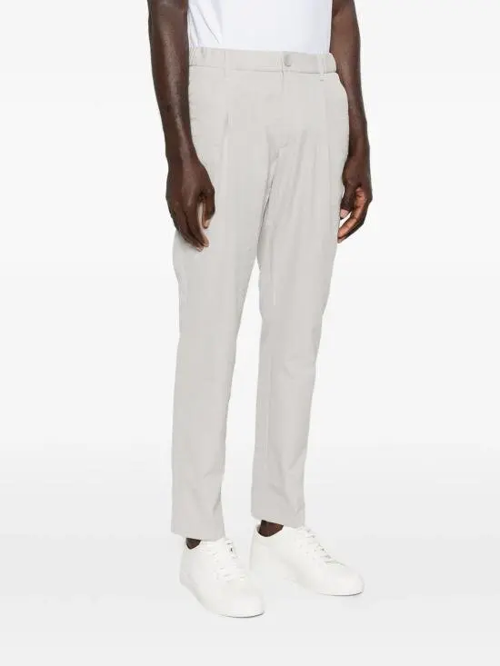 Herno Pleated Casual Trousers - Grey