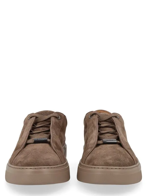 BOSS Garytenn" Suede Lace-up Sneakers