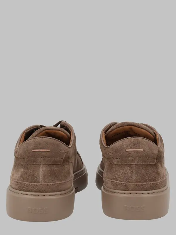 BOSS Garytenn" Suede Lace-up Sneakers