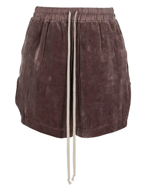 Rick Owens Shorts In Viscosa