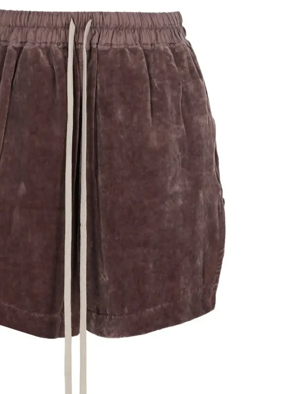 Rick Owens Shorts In Viscosa