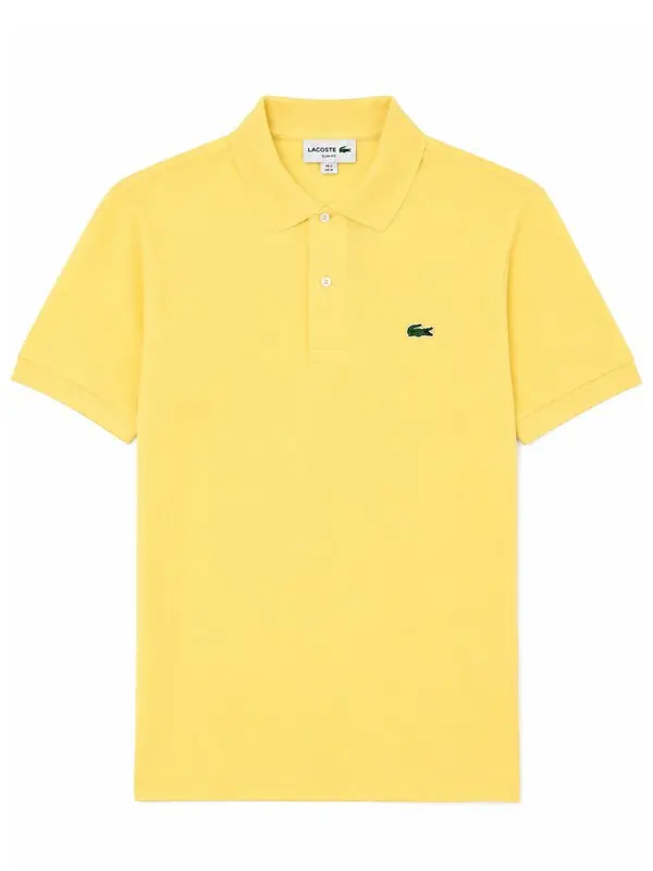 Lacoste Polo Con Logo - Yellow