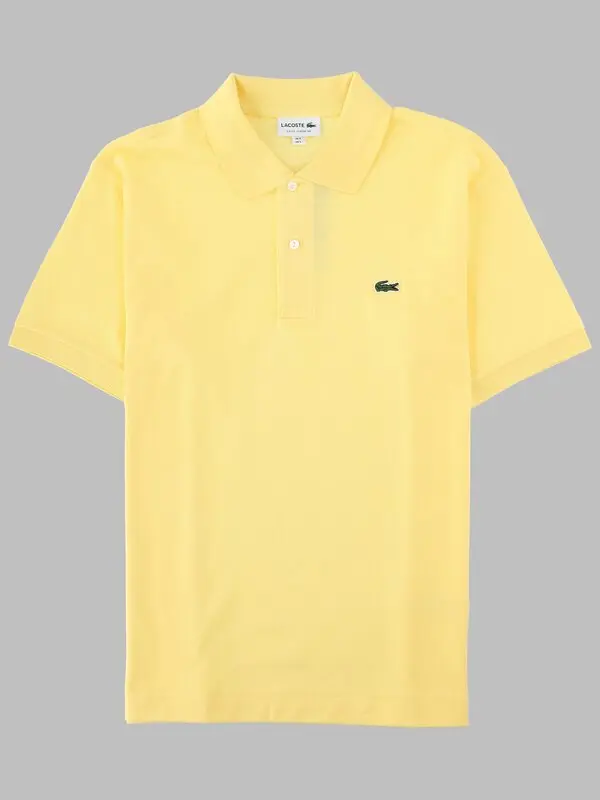 Lacoste Polo Con Logo - Yellow