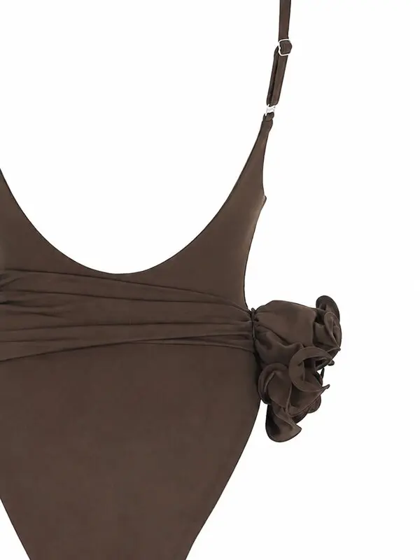 Magda Butrym One Piece Swimsuit With Gathered Detail
