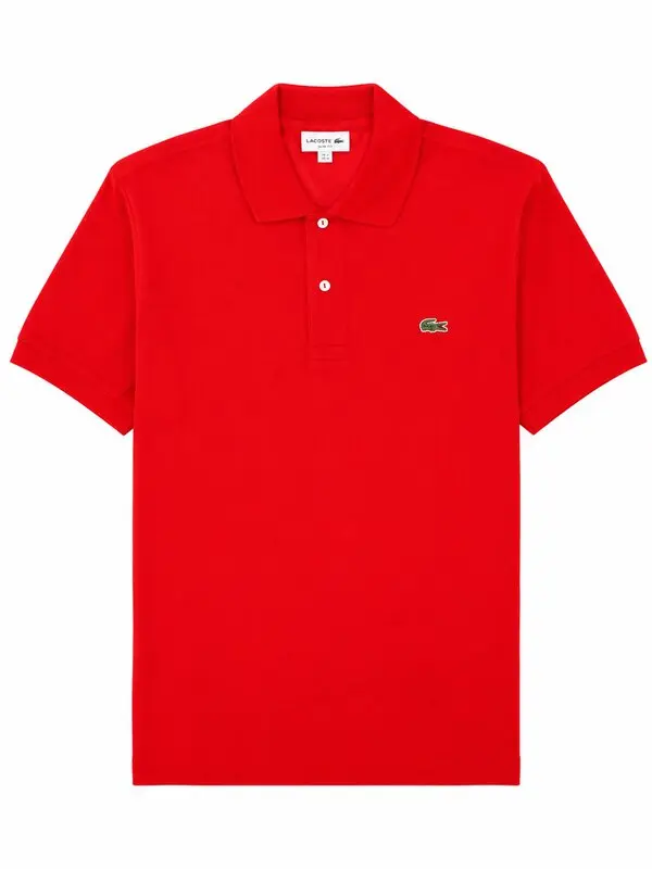 Lacoste Polo Con Logo - Red