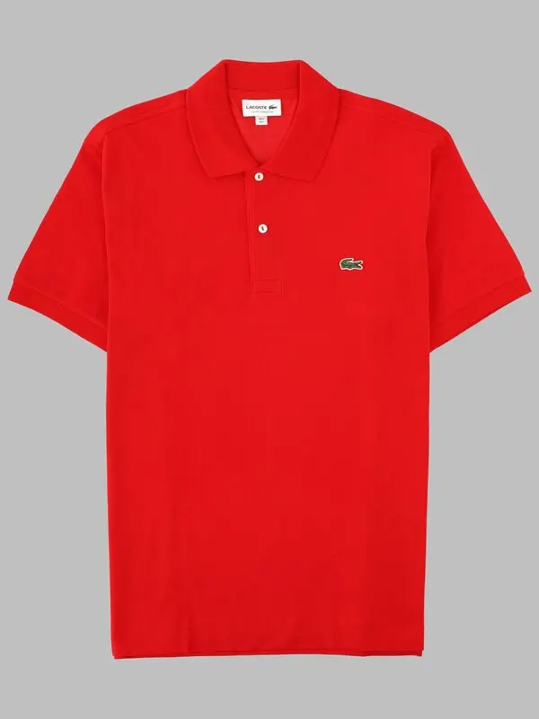 Lacoste Polo Con Logo - Red
