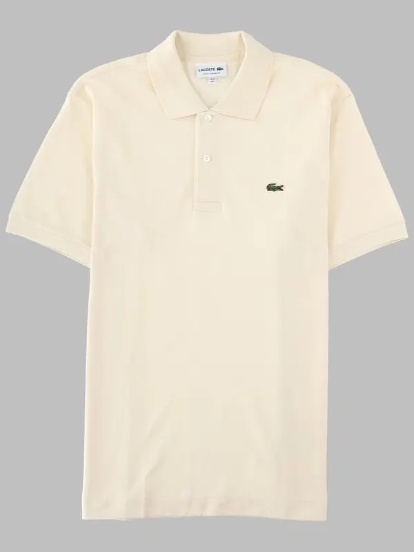 Lacoste Polo Con Logo - Ivory