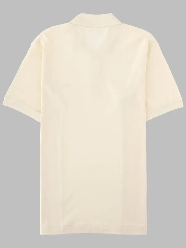 Lacoste Polo Con Logo - Ivory