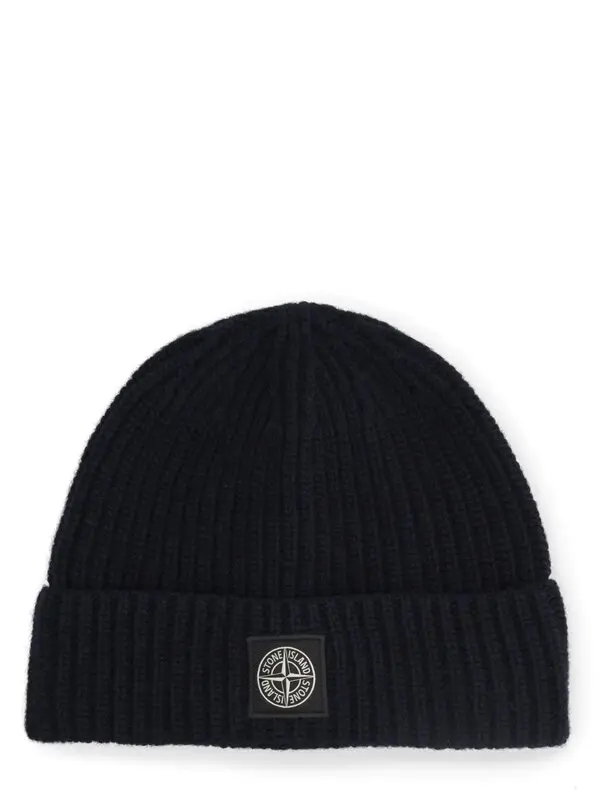 Stone Island Berretto In Lana Vergine