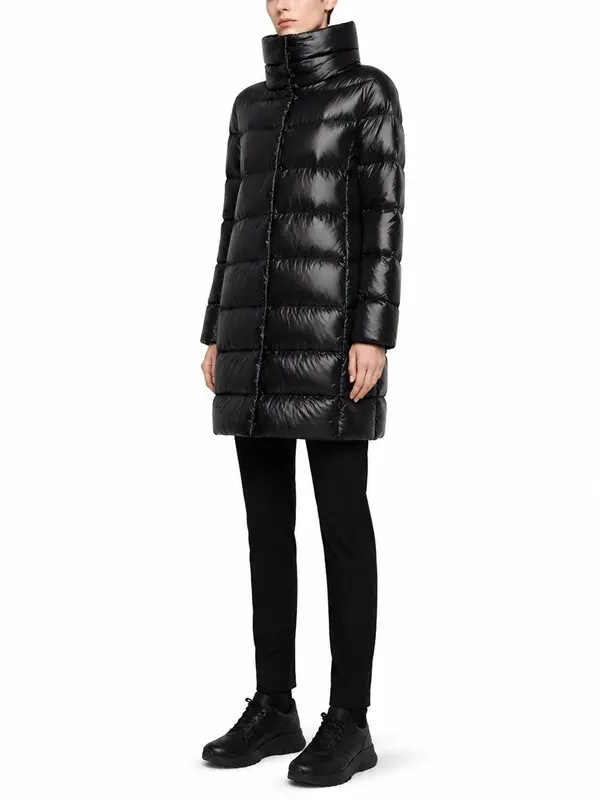 Herno Piumino Lungo Trapuntato - Black