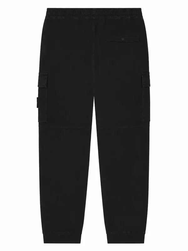 Stone Island Cargo Pants With Logo Patch