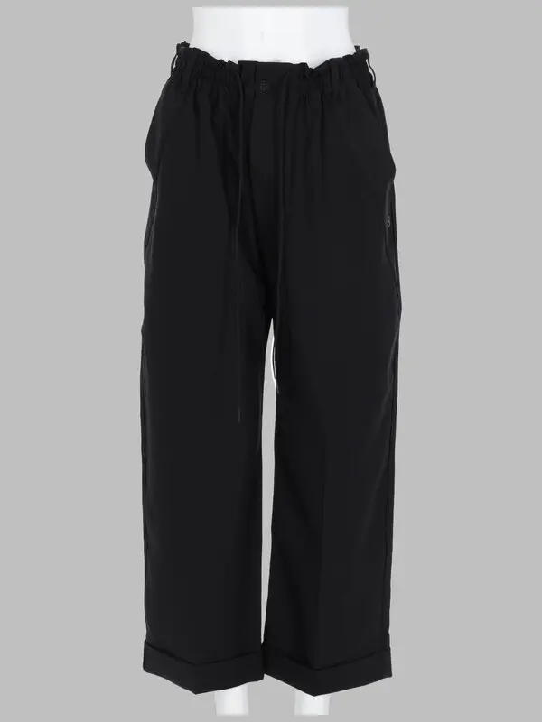 Y3 Technical Fabric Pants With Drawstring