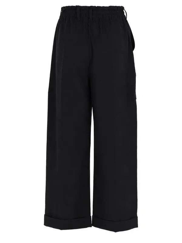 Y3 Technical Fabric Pants With Drawstring