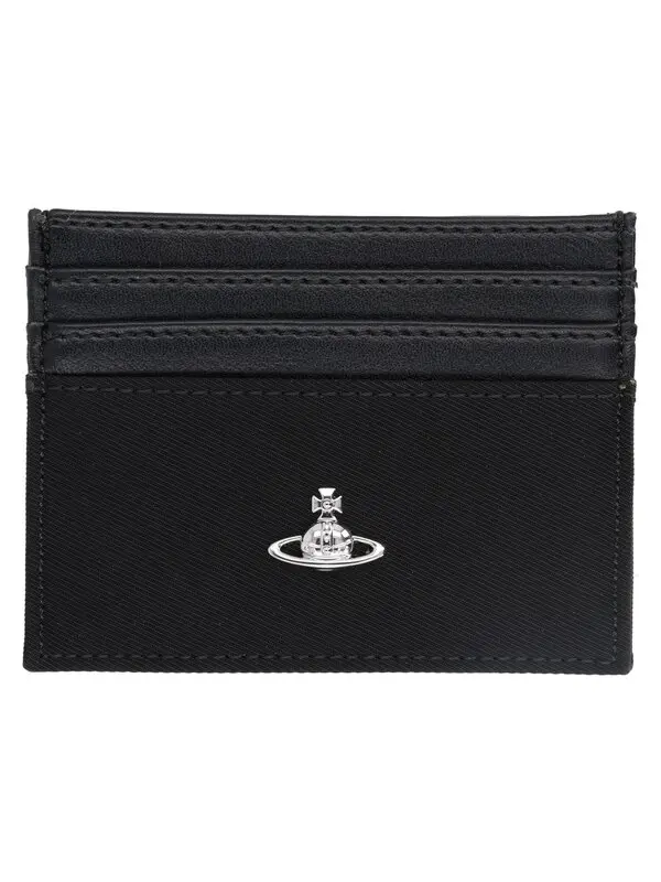 VIVIENNE WESTWOOD Porta Carte Piatto Con Logo