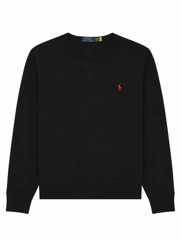 Polo Ralph Lauren Felpa Con Logo - Black
