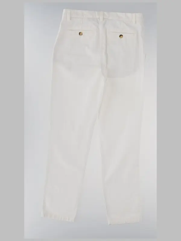 Brunello Cucinelli Cotton Trousers Made In Italy