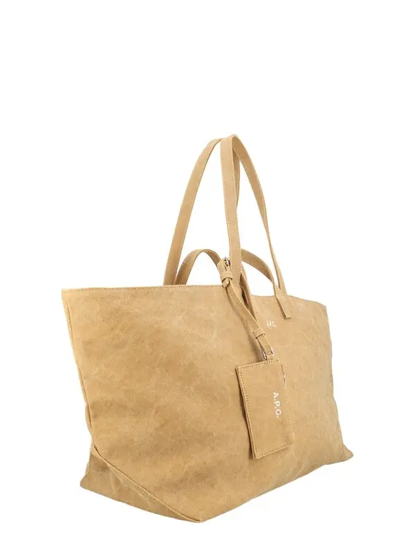 A.p.c. Borsa "le Drummer Toile - Multicolour