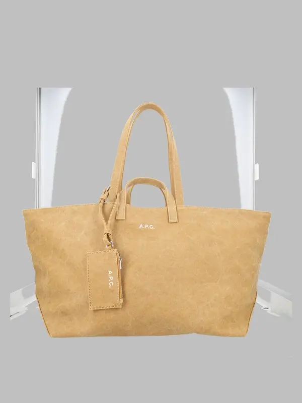 A.p.c. Borsa "le Drummer Toile - Multicolour