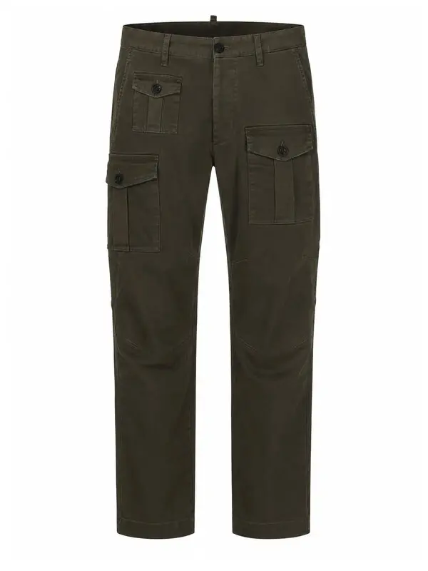 Dsquared2 Sexy Cargo Trousers - Military Green