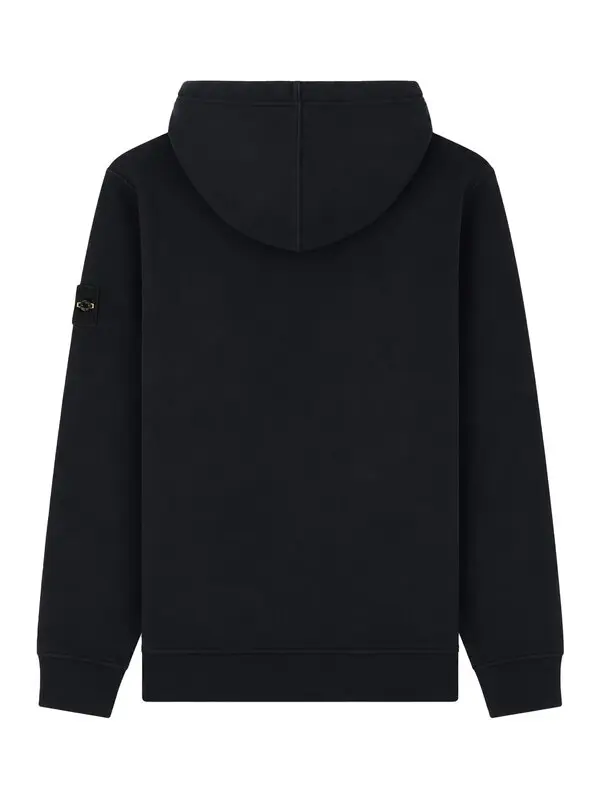 Stone Island Felpa Con Patch Logo