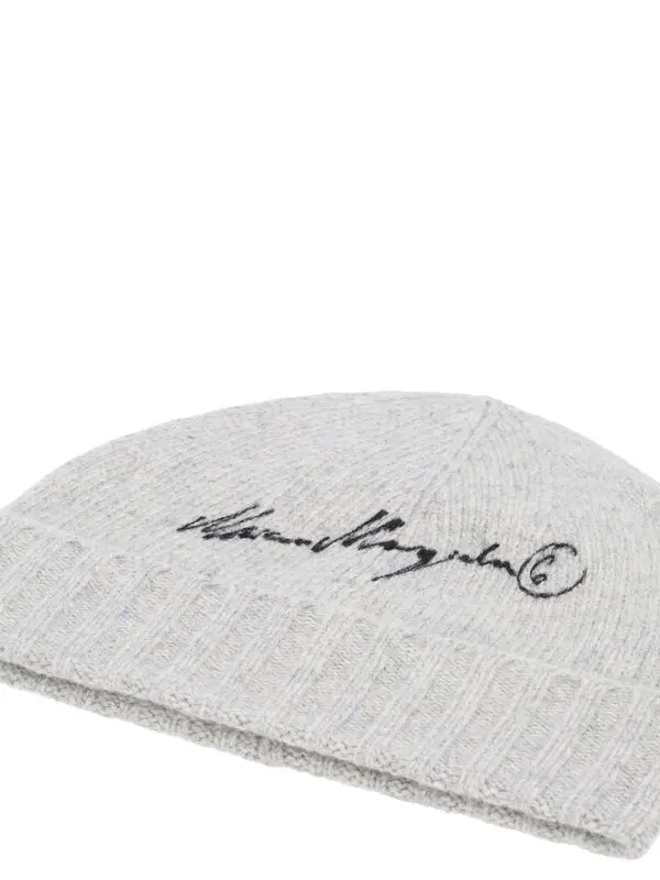 MAISON MARGIELA Logo Beanie