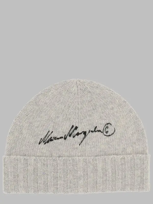 MAISON MARGIELA Logo Beanie