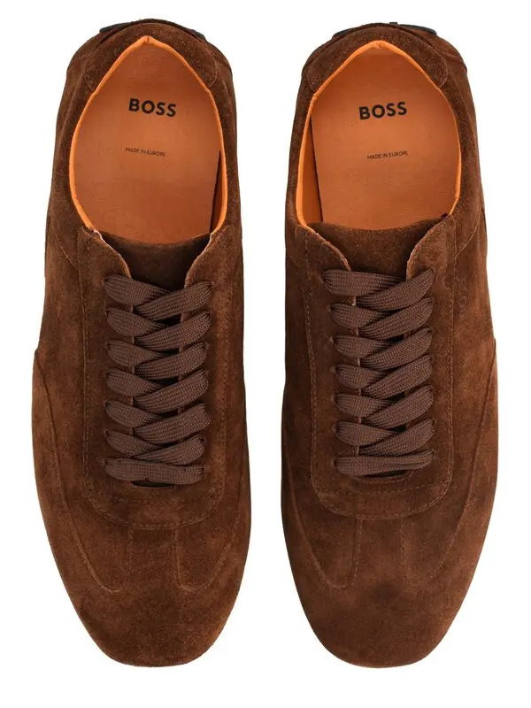 BOSS Noel Suede Lace-up Sneakers