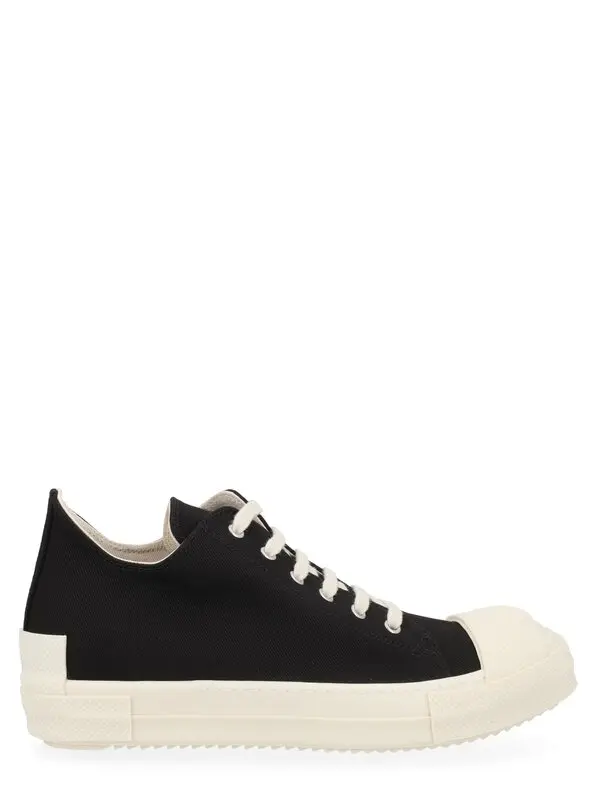 Rick Owens Sneaker Basse In Denim