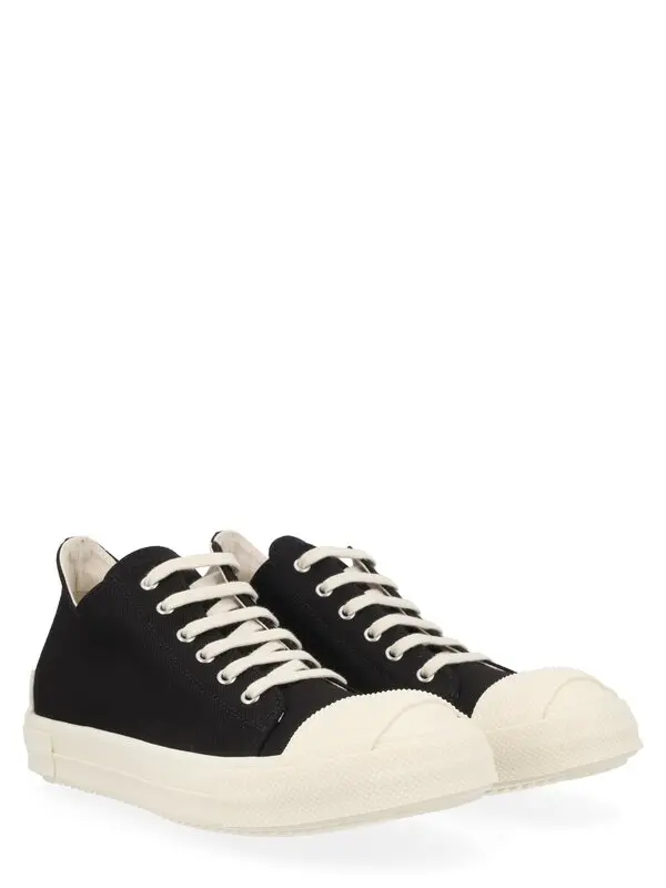 Rick Owens Sneaker Basse In Denim