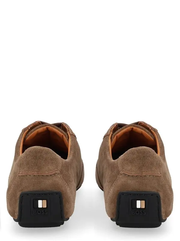 BOSS Noel Suede Lace-up Sneakers