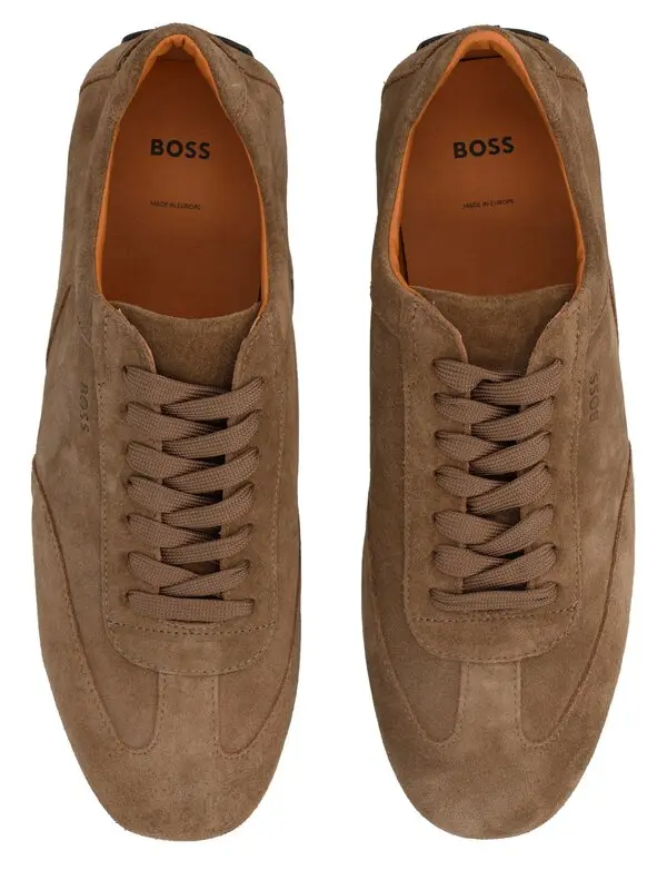 BOSS Noel Suede Lace-up Sneakers