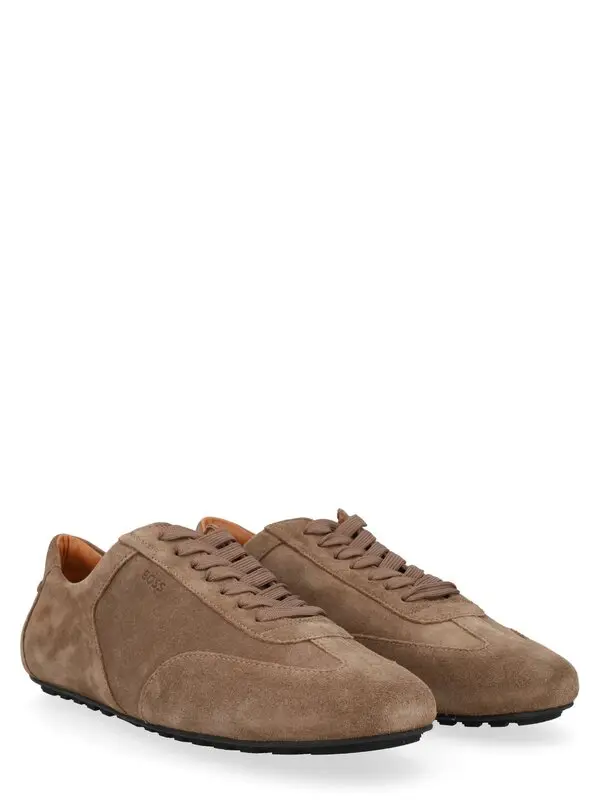 BOSS Noel Suede Lace-up Sneakers