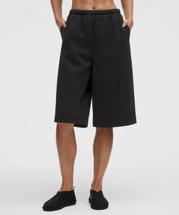 Lululemon Steady State Superloft Oversized Short 15 - Black