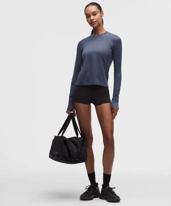 Lululemon Super Swiftly Long Sleeve Shirt - Dusty Diamond
