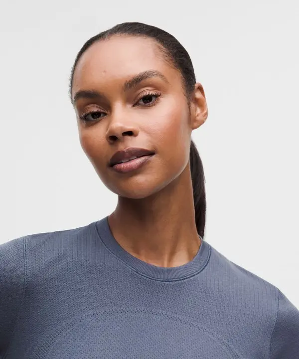 Lululemon Super Swiftly Long Sleeve Shirt - Dusty Diamond
