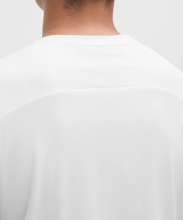 Lululemon Uv-protective Textured Mesh Tennis Shirt - White/white/white