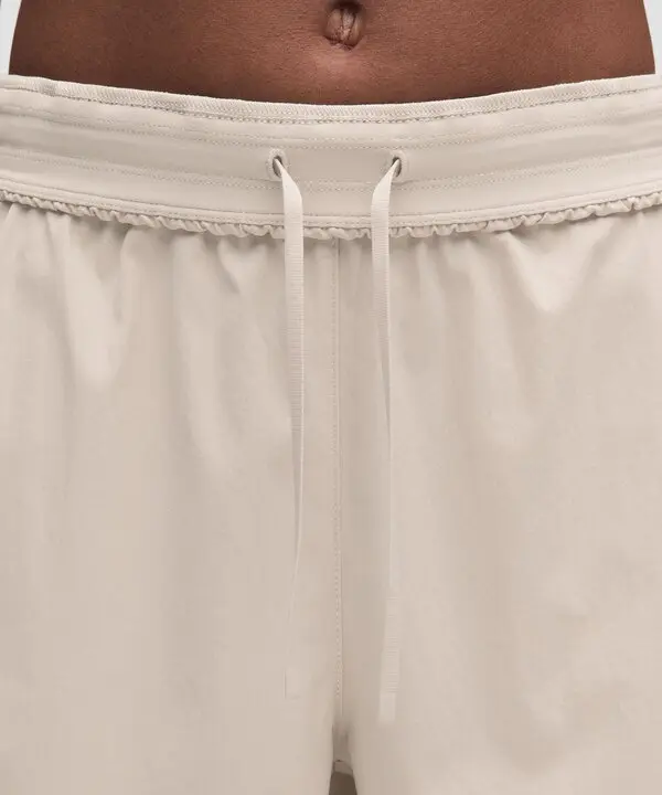 Lululemon Woven Mid-rise Barrel-leg Pants - Sand Dollar