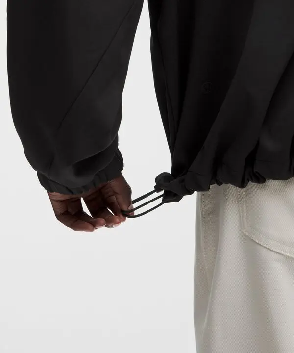 Lululemon Daydrift Jacket With Collared Neckline And Zip-up Closure - Black