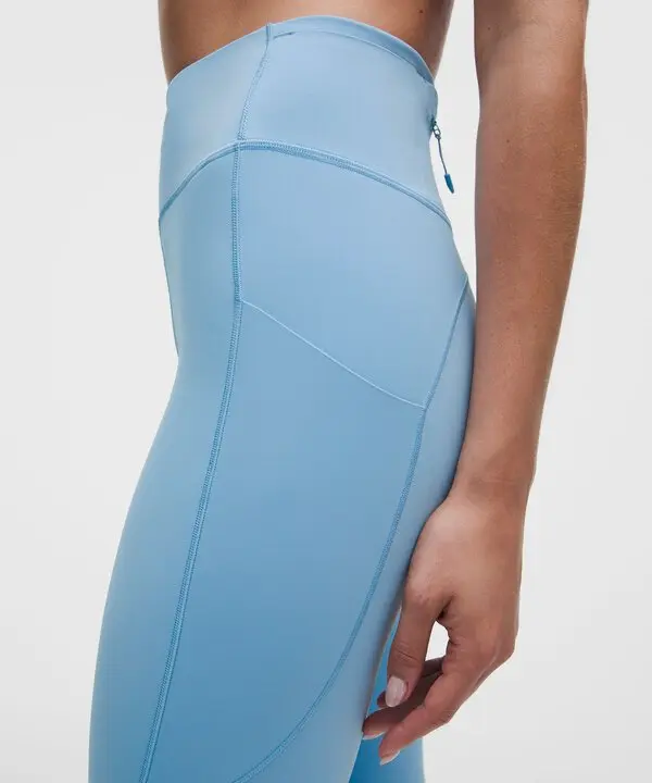 Lululemon Fast And Free 6-pocket High-rise Tight 28" Running Essentials - Dreamy Blue