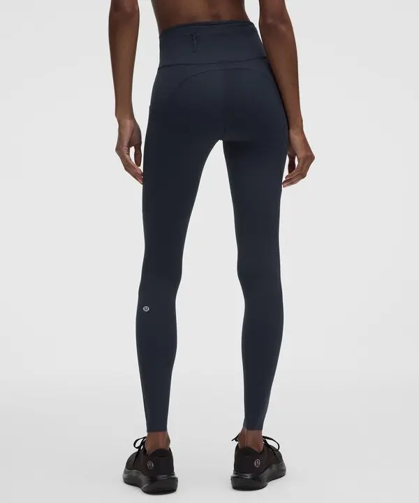 Lululemon Fast And Free 6-pocket High-rise Tight 28" Running Essentials - True Navy