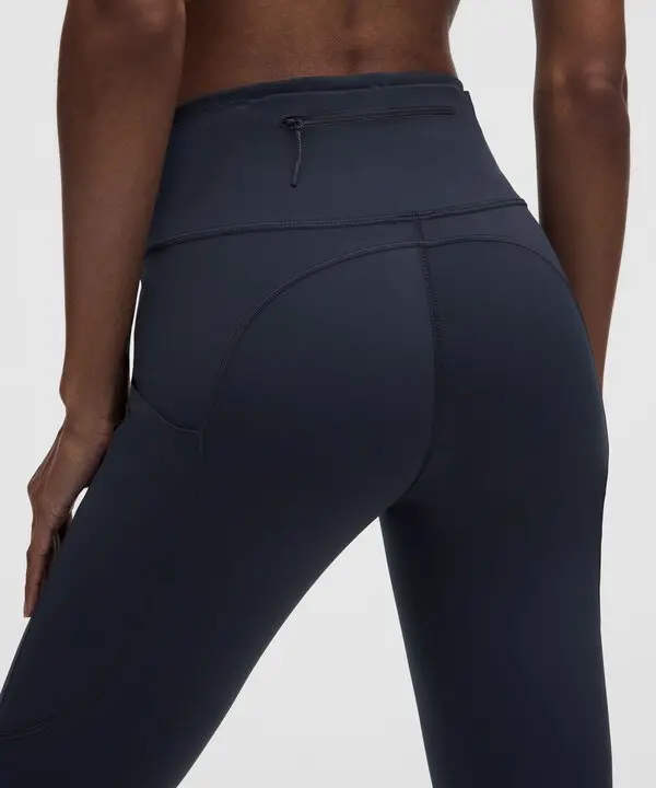 Lululemon Fast And Free 6-pocket High-rise Tight 28" Running Essentials - True Navy