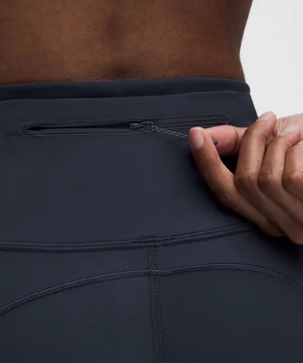 Lululemon Fast And Free 6-pocket High-rise Tight 28" Running Essentials - True Navy