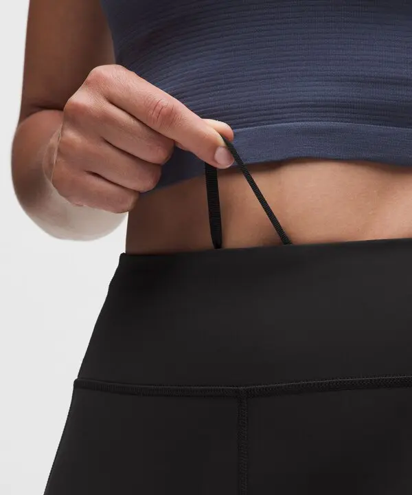 Lululemon Fast And Free 6-pocket High-rise Crop 23 - Black