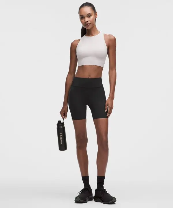 Lululemon Fast And Free High-rise Short 6" Pockets - Black